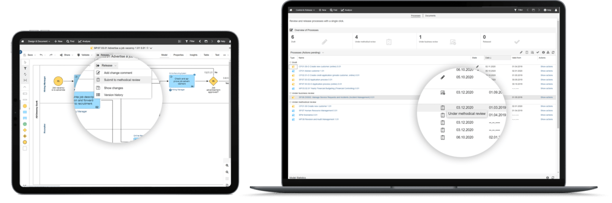 ADONIS inteligentne i nowoczesne funkcje dla lepszego BPM