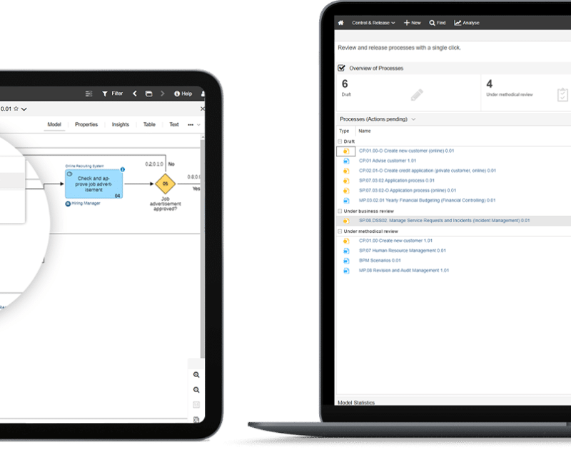ADONIS inteligentne i nowoczesne funkcje dla lepszego BPM