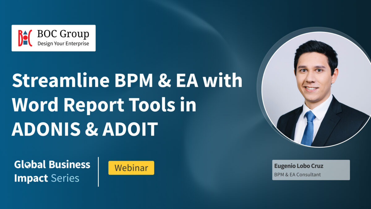 Streamline BPM & EA with Word Report Tools in ADONIS & ADOIT - www.boc ...