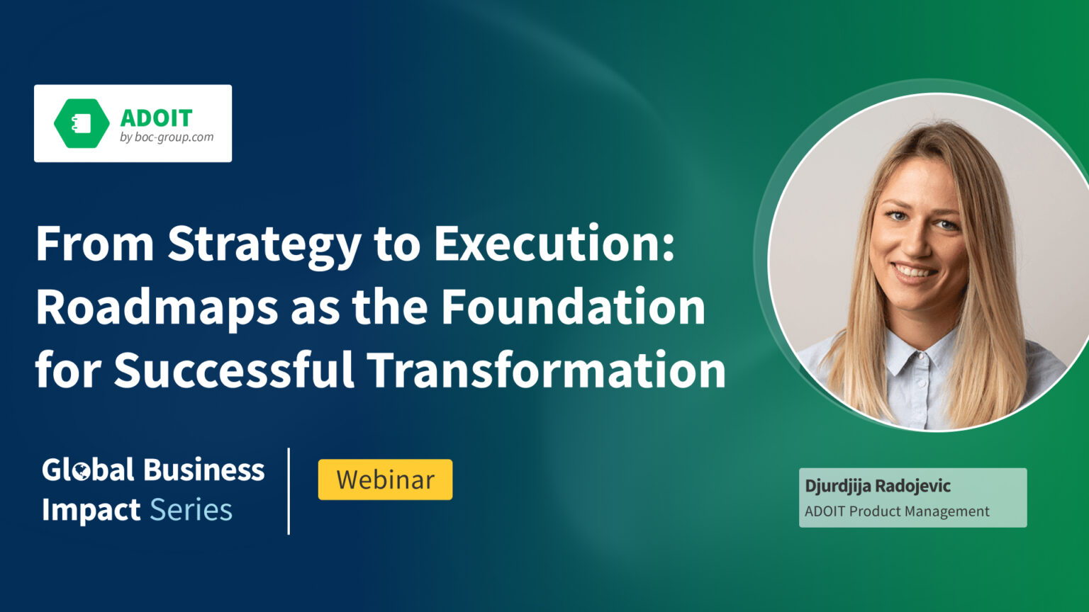 From Strategy to Execution: Roadmaps as the Foundation for Successful ...