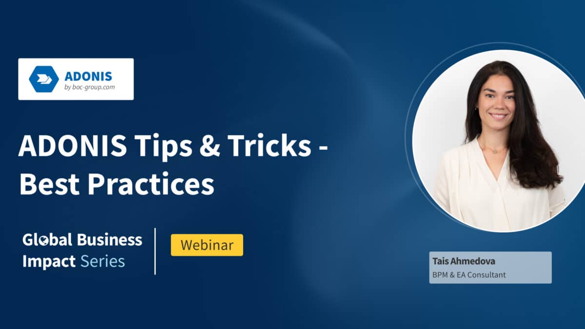 ADONIS Tips & Tricks - Best Practices - www.boc-group.com